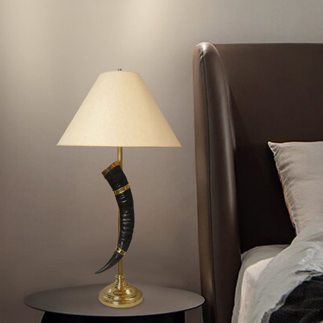 Buffalo Horn Table Lamp – Keystone Lamps