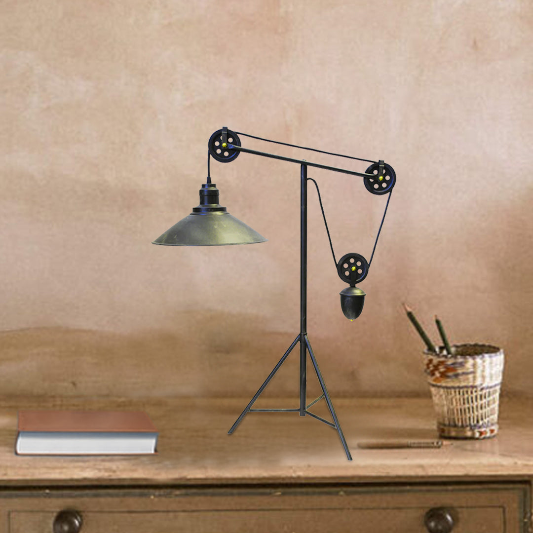 Pulley Table Lamp – Keystone Lamps