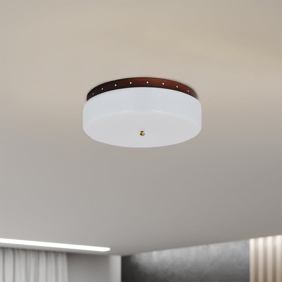Round Plastic Ceiling Lamp – Keystone Lamps
