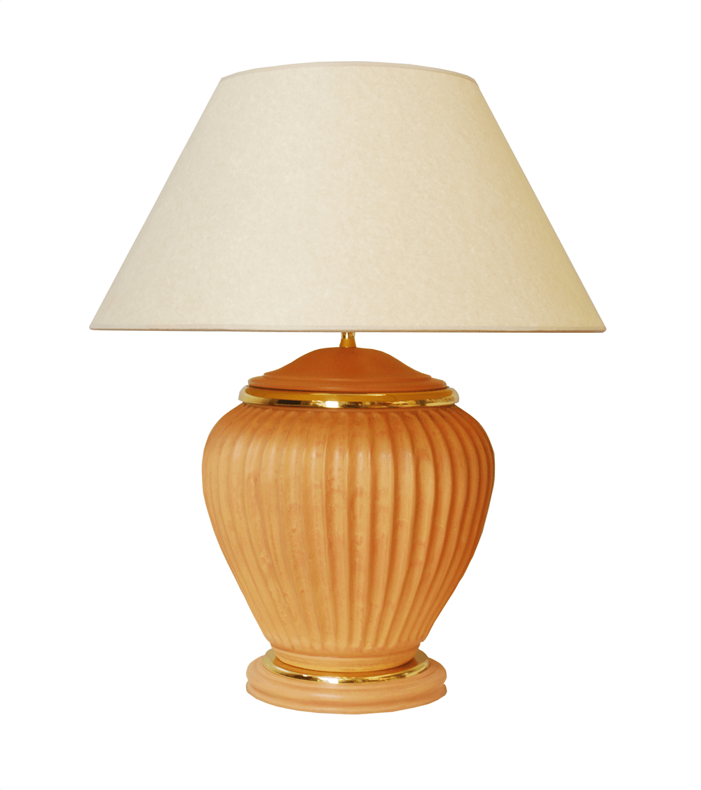 Terracotta Squash Clay Jar Table Lamp – Keystone Lamps